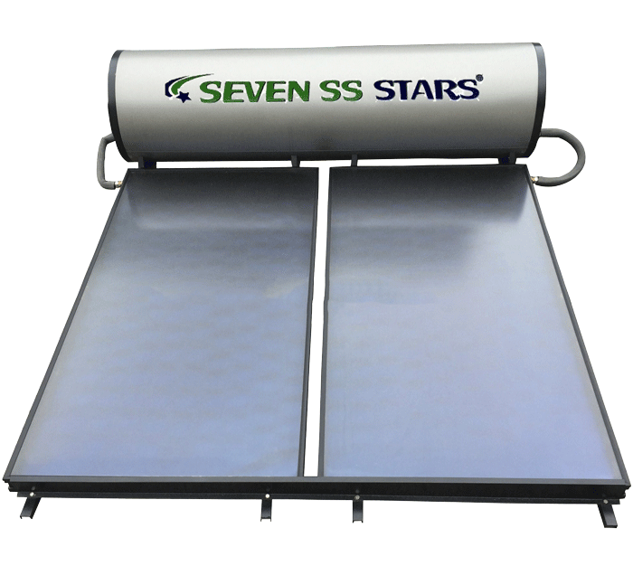 Seven SS 300L Stainless Flat-Plate Pressure Solar Water Heater ...
